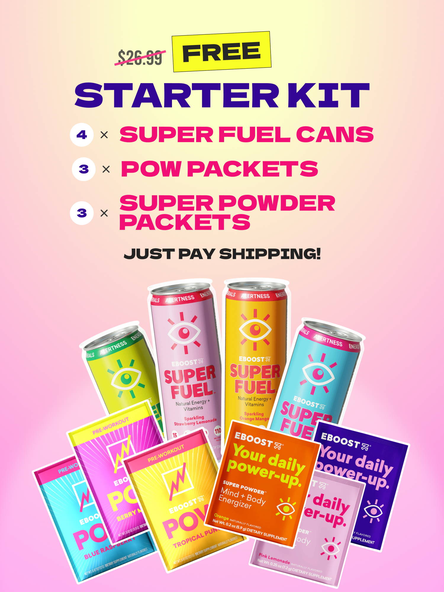 FREE STARTER KIT + SHIPPING (2025) – EBOOST